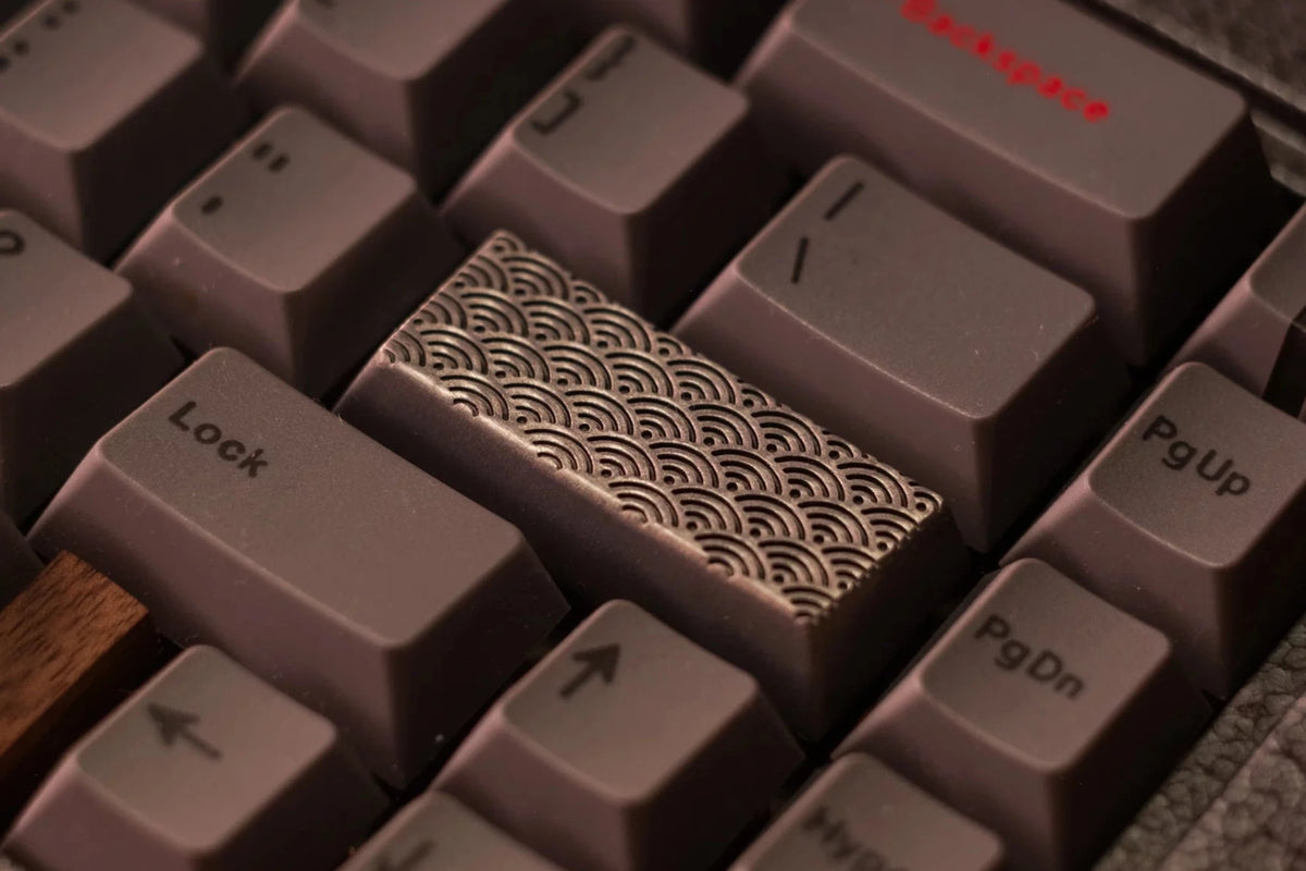 Seigaiha Artisan Keycap Set – Terra Keycaps