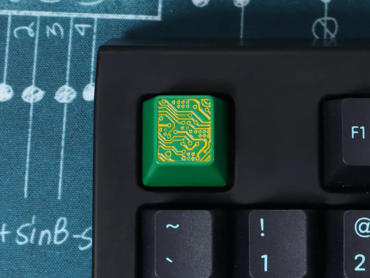 Circuit Board Keycap – Terra Keycaps